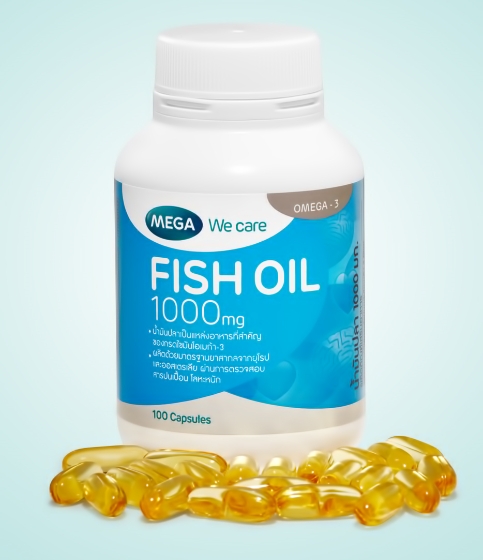 Fish Oil 1000 mg - Megawecare
