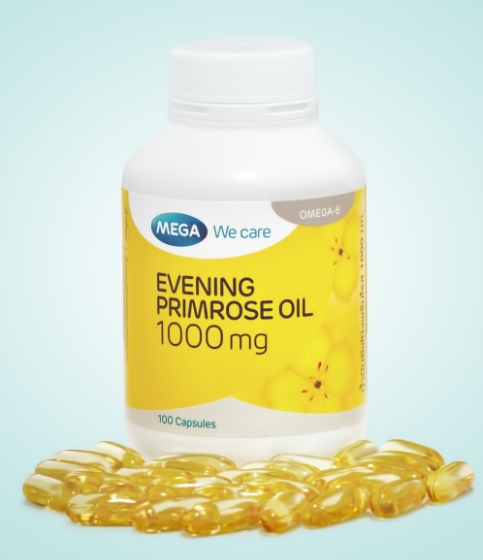 Evening Primerose oil 1000 mg - Megawecare